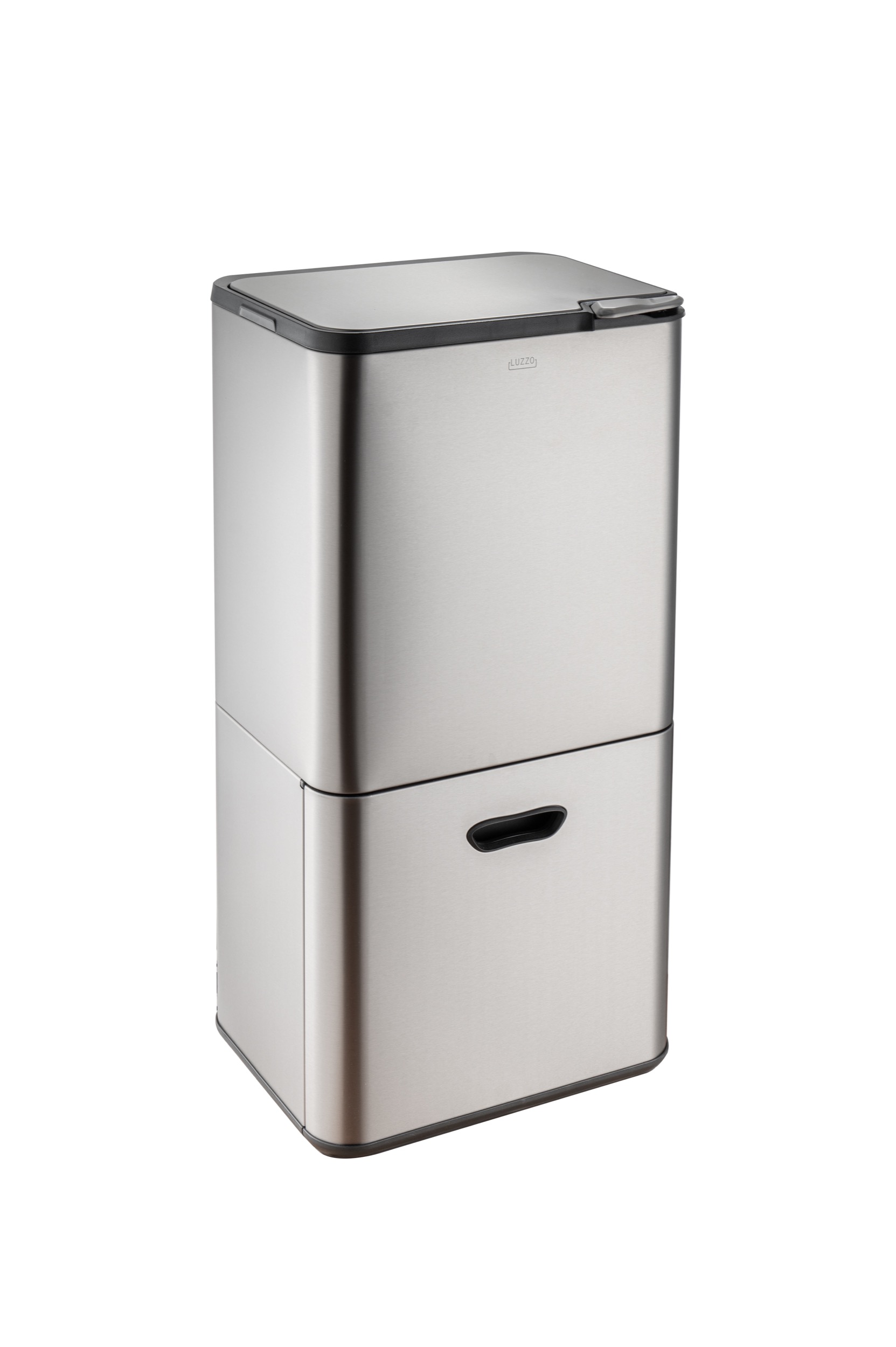 Luzzo® Kansas Push Prullenbak 63 liter Afvalscheiding 4 vakken - Afval ...